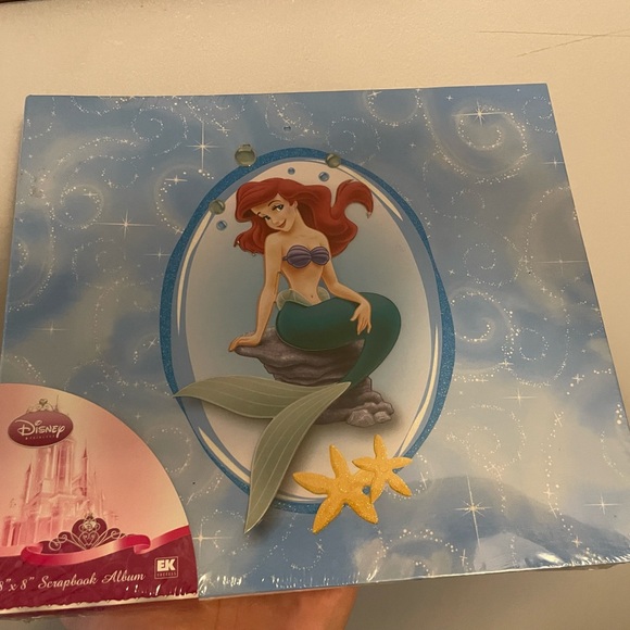 Disney | Office | Ariel Scrapbook Album 8 X 8 | Poshmark